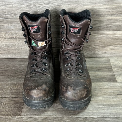 Red Wing King Toe Boots 3548 Men 8D Thinsulate Ultra Waterproof CSA ...