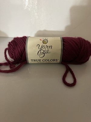 Yarn Bee True Colors Raspberry | eBay