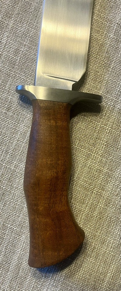 Sam Stoner Custom Bowie Knife W/Sheath Amish Knife Maker Kentucky | eBay