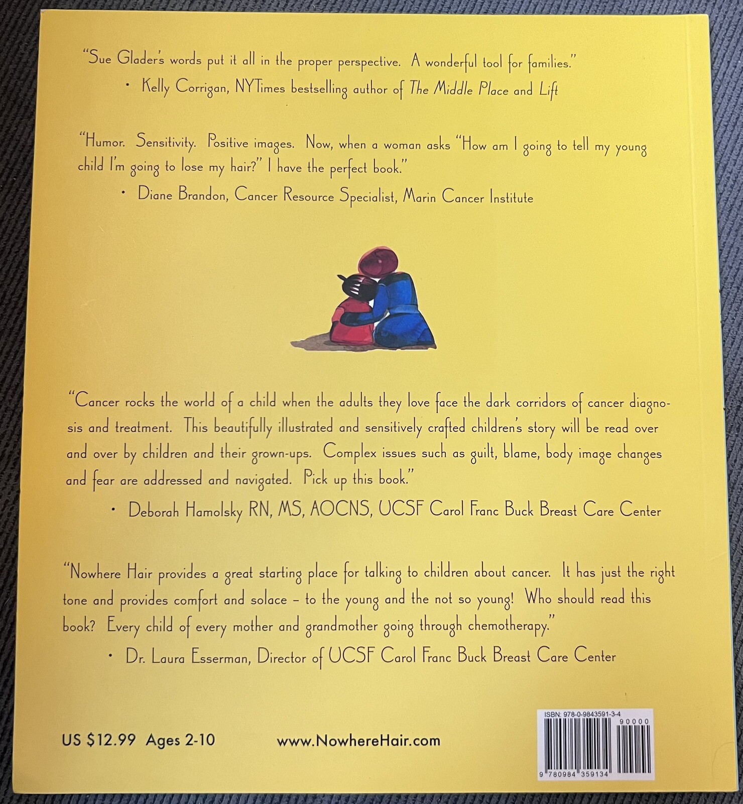 Author Signed NOWHERE HAIR: Talking to Children About Cancer by Sue ...