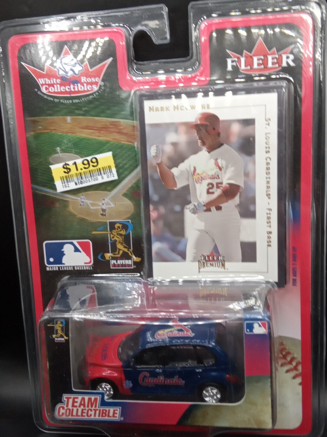 Mark McGwire St Louis Cardinals Die Cast PT Cruiser White Rose ...