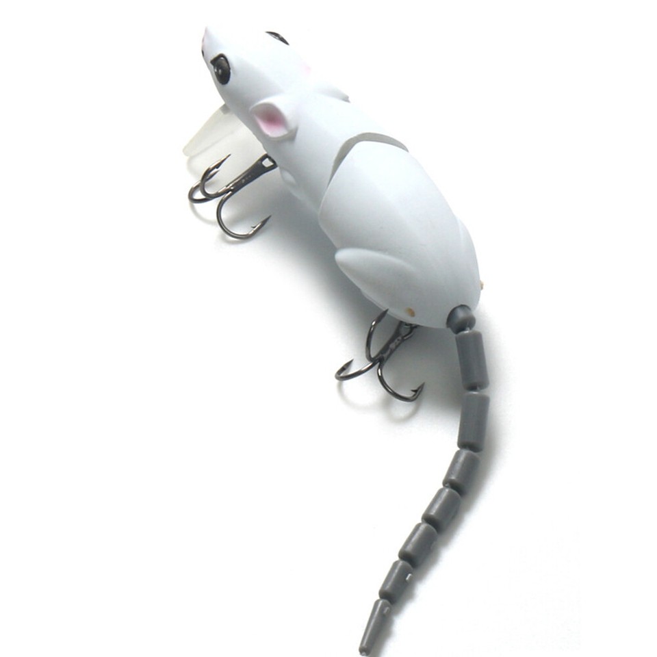 Jointed Mouse Lure Artificial Rat Bait Fishing Bait Swimbait Pesca Pike ...
