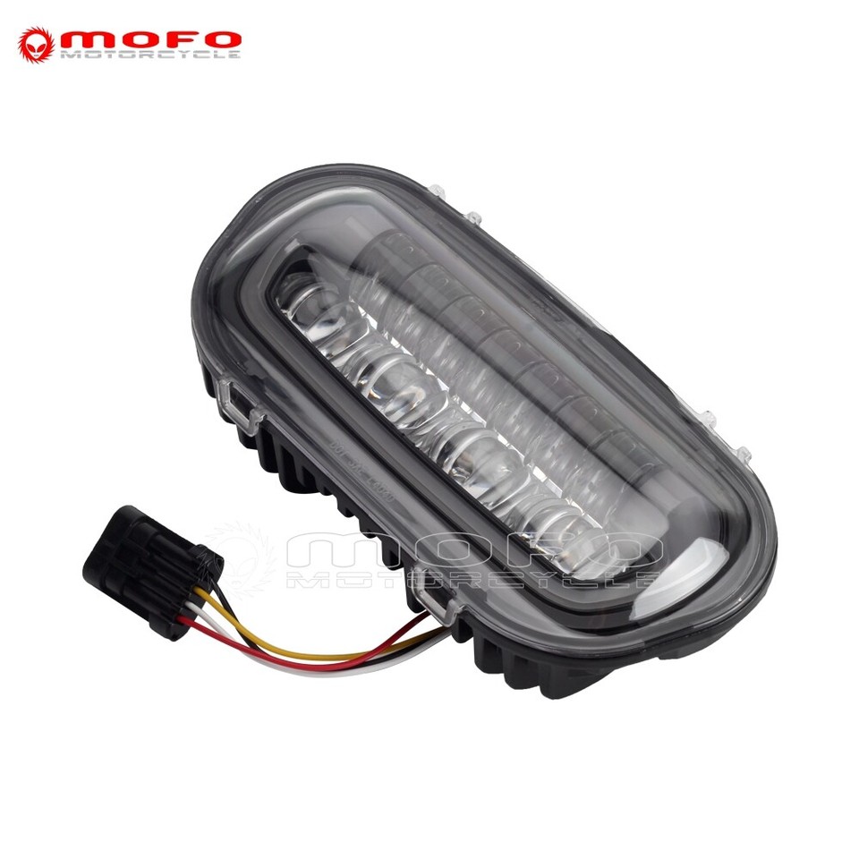 LED Conversion Headlight DRL Hi/Lo Beam Kit For Harley Dyna Fat Bob ...