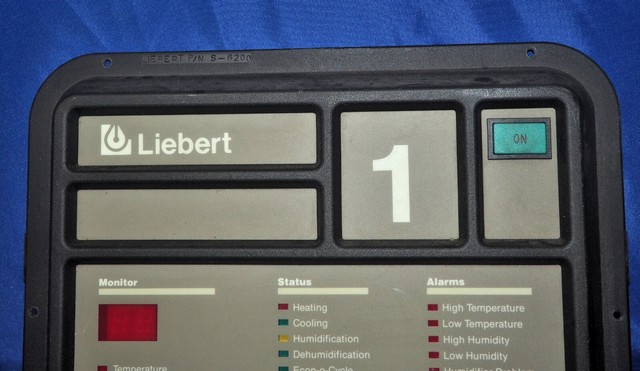 Liebert System3 S-6200 Operator Interface Panel Monitor Display 3 for ...
