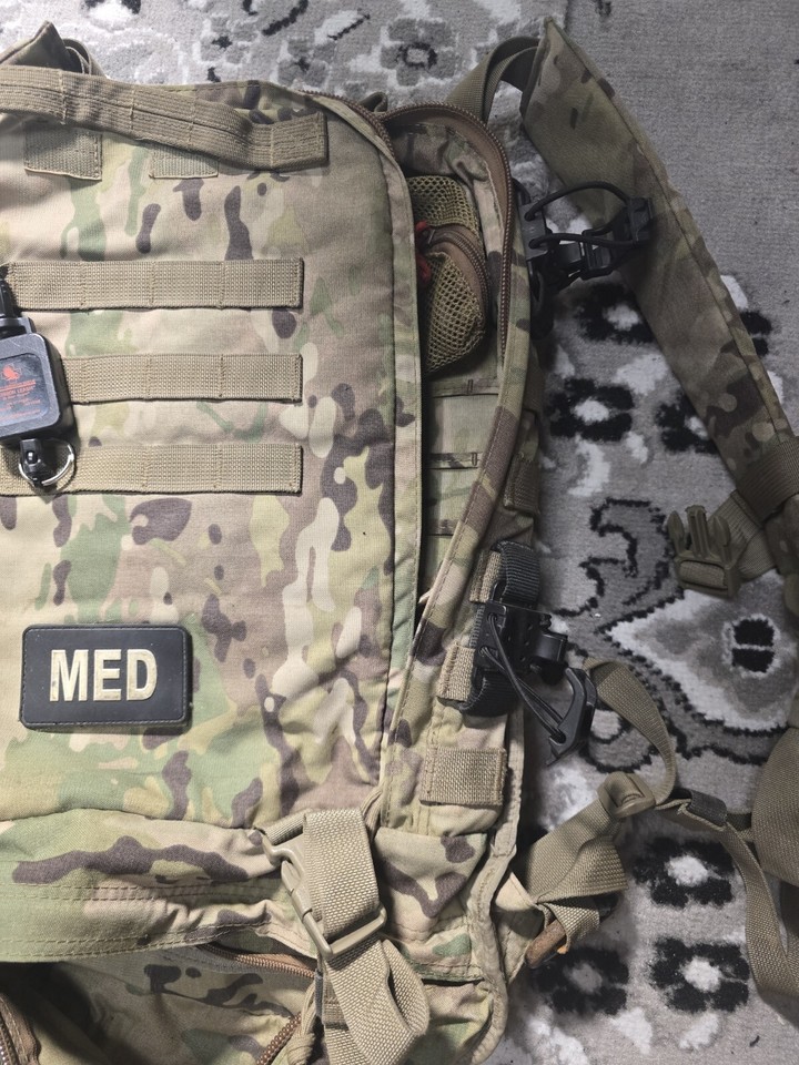 BACKPACK M9 ASSAULT OCP MEDICAL PACK BAG MEDIC MULTICAM TRAUMA TSSI ...
