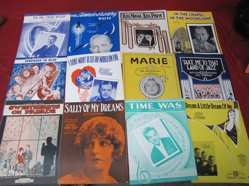 Antique/Vintage Assorted Sheet Music #129 | eBay
