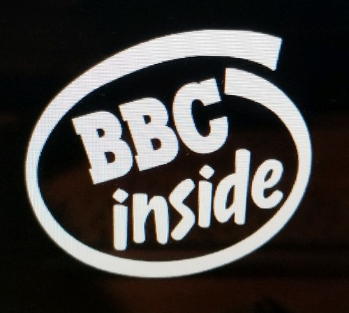 Vinyl window decal for race car truck laptop tumbler toolbox big block ...