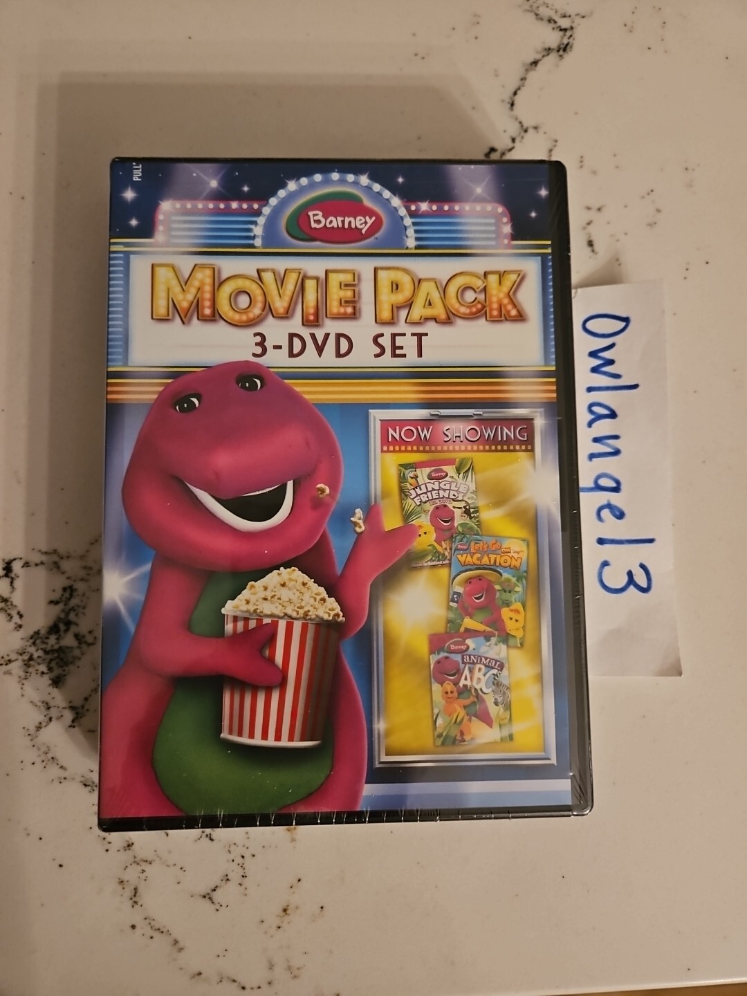 Barney: Movie Pack - Jungle Friends/Lets Go on Vacation/Animal ABCs ...