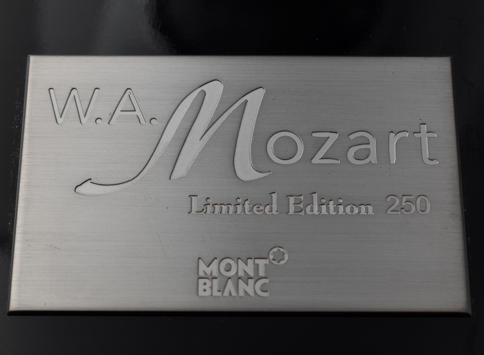MONTBLANC 2006 Wolfgang Amadeus Mozart Limited Edition 250 Fountain Pen ...