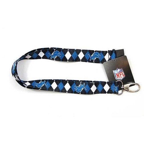 Detroit Lions NFL Argyle Lanyard | eBay