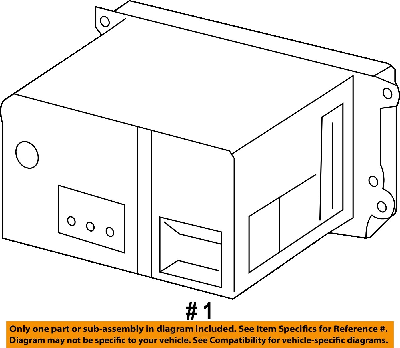Genuine OEM Radio Control Unit for Volkswagen 5C0035200C for sale ...