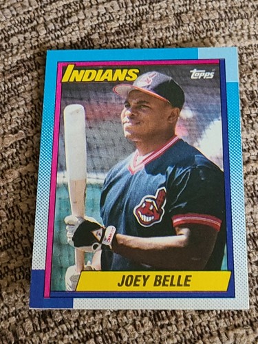 Albert Joey Belle 1990 Topps Rookie Baseball Card #283 Cleveland ...