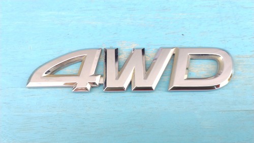 2001-2007 TOYOTA SEQUOIA TUNDRA 4WD REAR EMBLEM LOGO USED OEM 4X4 | eBay