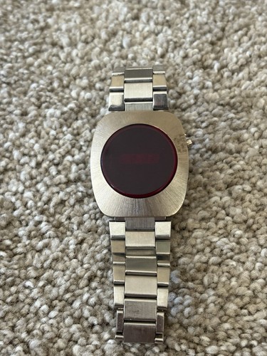Vintage Mercury LED Watch Silver | eBay