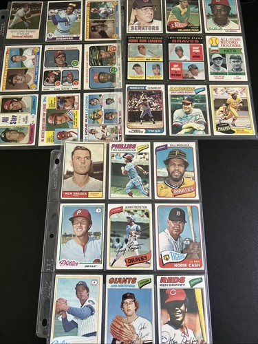 Baseball Card Lot From 1960s And 70s MLB | eBay