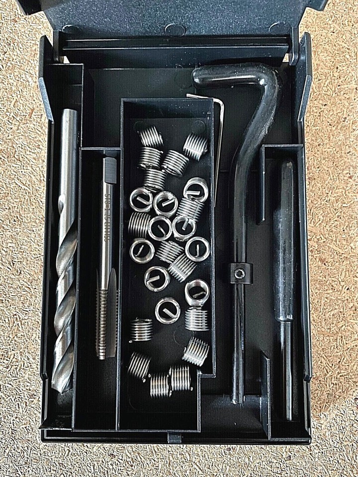 METRIC LEFT HAND THREAD REPAIR INSERT KIT M5 M6 M8 M10 M12 HELICOIL L/H ...