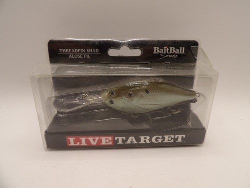 Koppers Live Target Bait Ball Series Threadfin Shad 3", 1oz | eBay