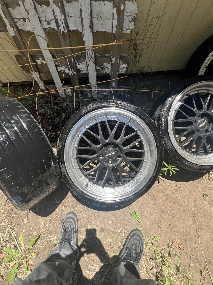 Custom 19 inch black Versus rims set of 4 | eBay