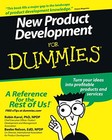 NEW PRODUCT DEVELOPMENT FOR DUMMIES By Robin Karol & Beebe Nelson Mint ...