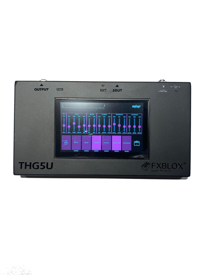 Guitar Effect with USB Rec Interface OD DS Chorus Reverb Delay Boost ...