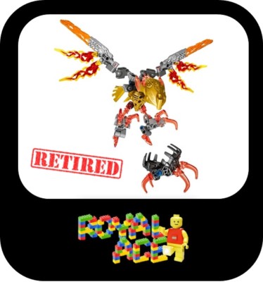 LEGO RETIRED Bionicles 71303: Ikir Creature Of Fire BNIB | eBay
