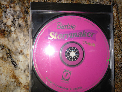 BARBIE STORYMAKER Windows95/98 PC CD-ROM GAME DISC ONLY | eBay