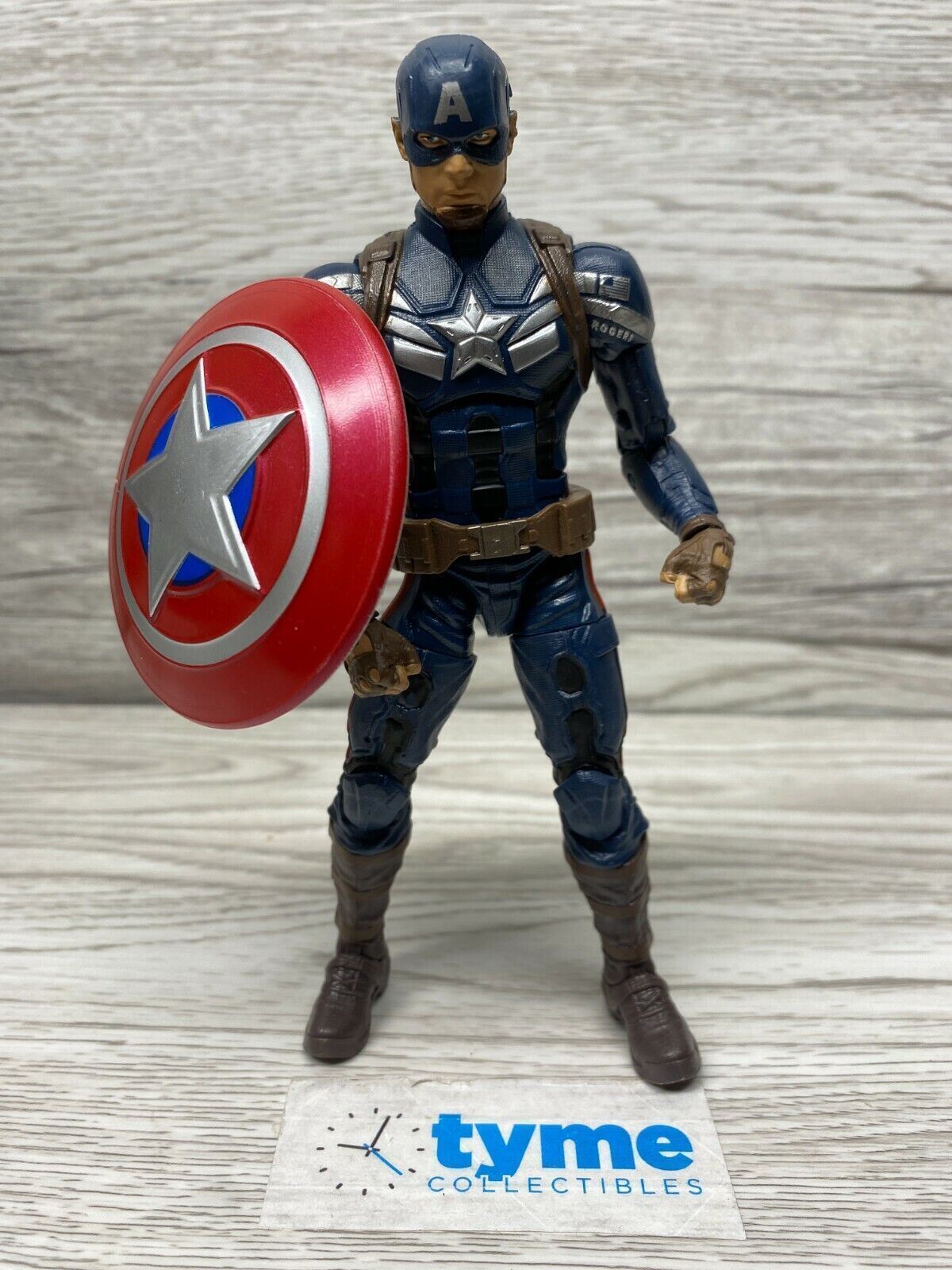 Marvel Legends Hasbro Mandroid BAF Series STEALTH CAPTAIN AMERICA 6 ...