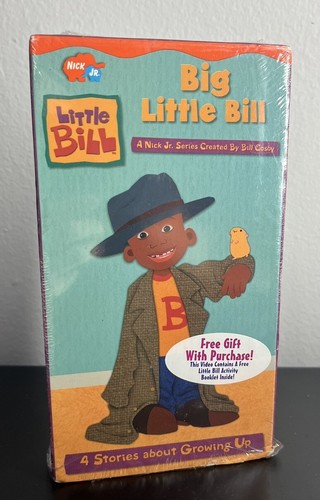 Little Bill VHS Tape - Big Little Bill Nick Jr. Nickelodeon Bill Cosby ...