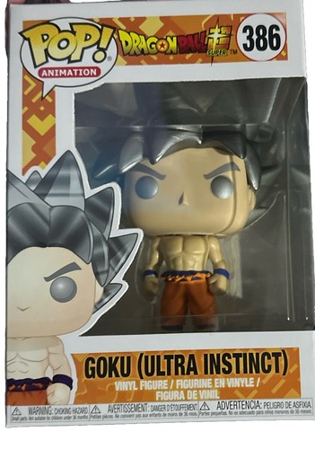 Funko Pop! Vinyl: Dragon Ball - Goku (Ultra Instinct Form) #386 IT IS ...