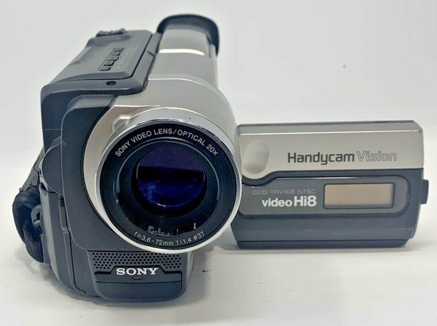 Sony Handycam CCD-TRV108 Video Hi8 460x 20x Camcorder -Silver NO ...