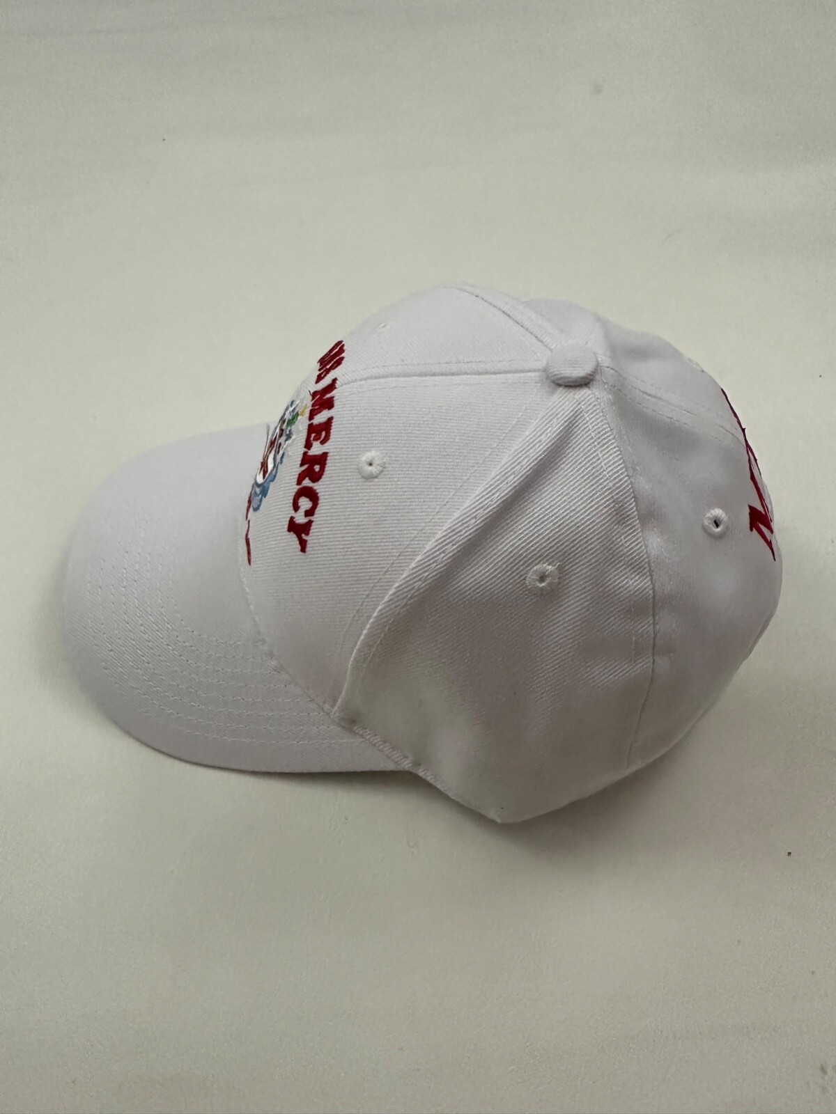 NEW The Corps USNS Mercy T-AH 19 MTT Logo White Baseball Cap Hat One ...