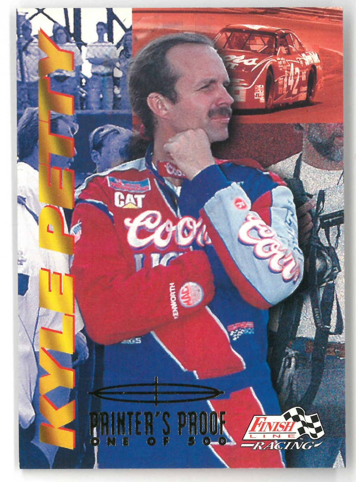 1996 Finish Line Racing - Printer's Proof #86 Kyle Petty for sale ...