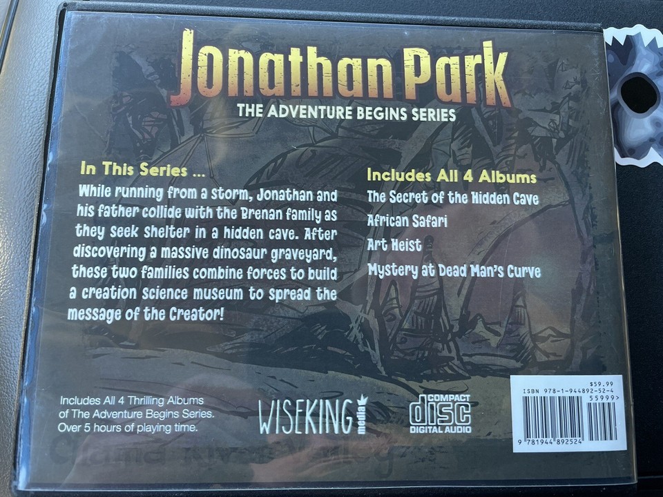 Jonathan Park : The Adventure Begins by Wise King Media (2017, Compact ...