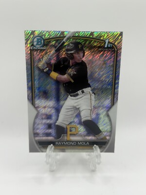 2023 Bowman Chrome #BCP-198 Raymond Mola Shimmer Refractor - Pirates ...