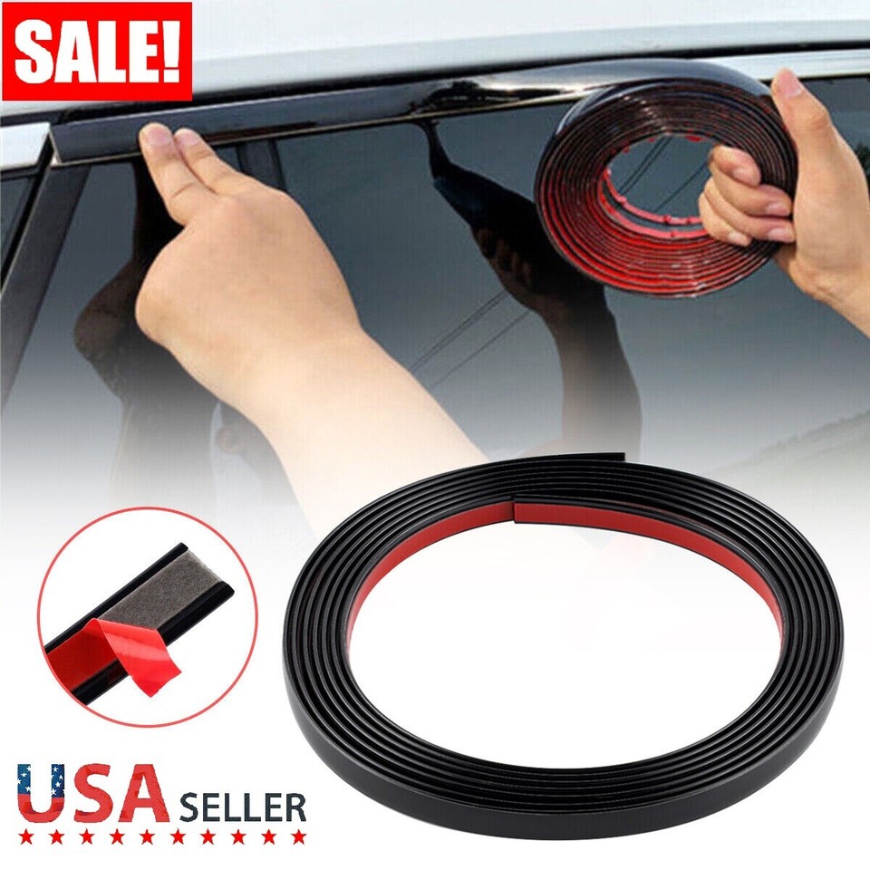 3M Chrome Trim Molding Strip Decoration Car Body Door Side Protector ...