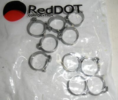 Clic-R Hose Clamp R86-150 Bag of 10 Fits High Pressure Hose 5/8-11/16 ...