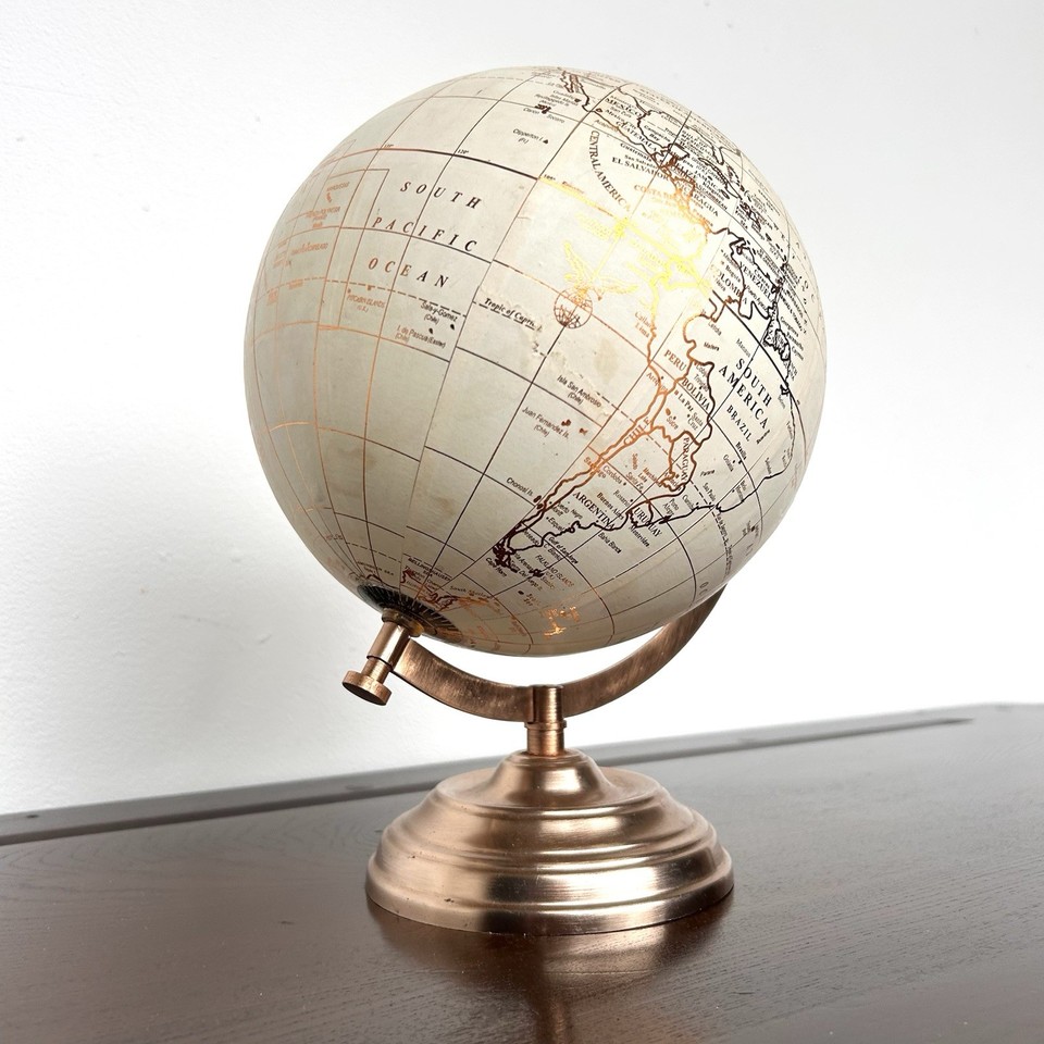 Vintage metal globe | eBay UK