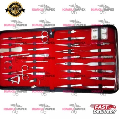 Ophthalmic Cataract Eye Micro Surgery Items Kit Surgical Instruments 32 ...