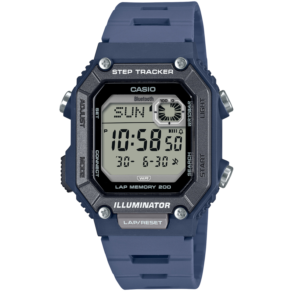 CASIO Collection SPORTS WS-B1000-2AJF Bluetooth Step Tracker Watch Navy ...