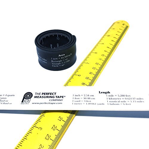 - Wristband Snap Ruler - Silicone Bracelet Tape Measure Band - Two ...