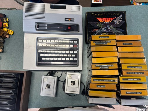 Magnavox Odyssey 2 Console and the voice add on And 30+ Games With ...