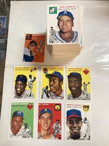 1994 Topps archives reprint set 1954 like Minus 10 Cards Ted Jackie ...