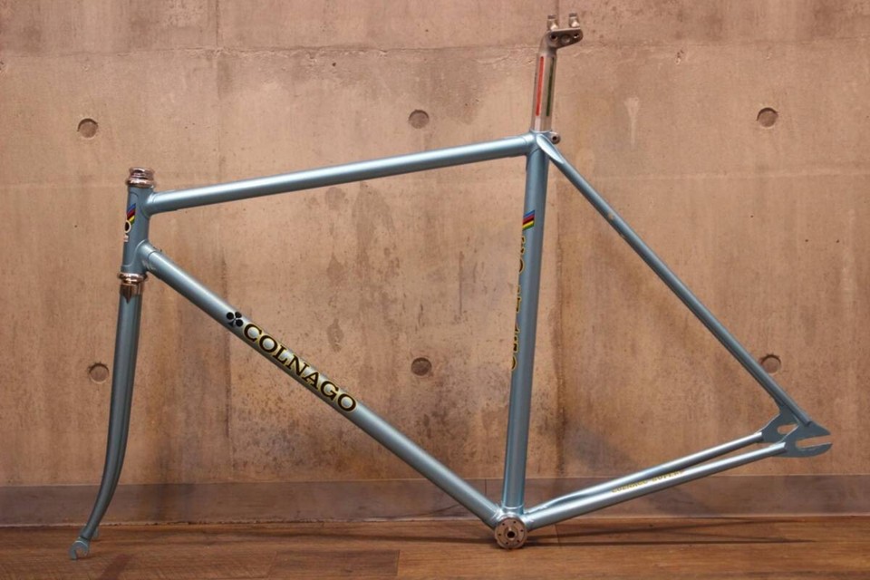 COLNAGO SUPER PISTA Frame Set Chromoly Track Bike Fixie C-T510 C-C535 ...
