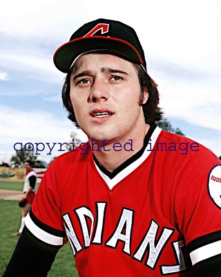 Rick Manning 1975-83 Cleveland Indians 1983-87 Brewers TOPPS Color 8x10 ...