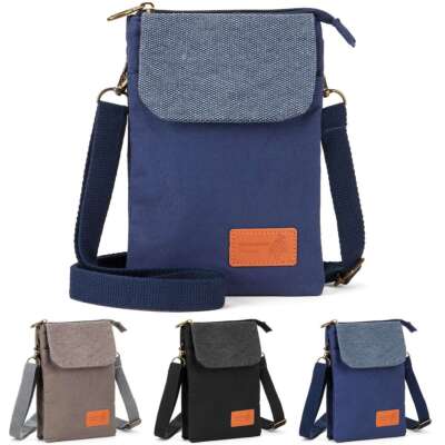 Cross-body Cell Phone Case Women Shoulder Bag Pouch Small Handbag Purse ...
