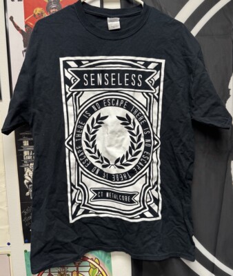 Senseless - CT Metalcore / There Is No The Escape Large Shirt On Gildan ...