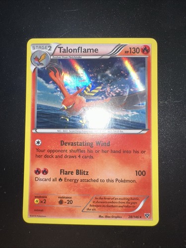 Talonflame 28/146 Holo - XY Base Set - Pokémon Card | eBay