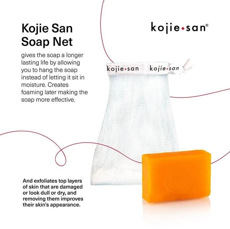 Kojie San Skin Lightening Set - Kojic Acid Soap, Foam Wash, and Soap ...