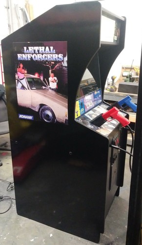 LETHAL ENFORCERS ARCADE MACHINE by KONAMI (Excellent Condition) *RARE ...