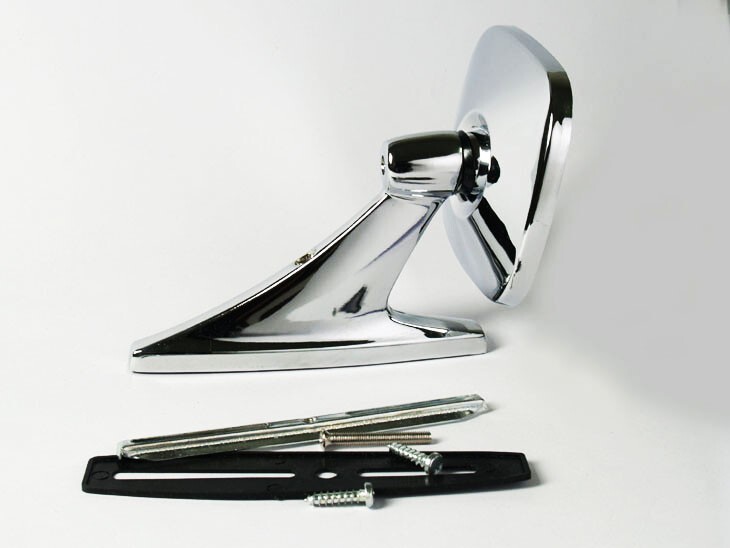 PLYMOUTH DUSTER 340 BULLET 1970-1976 Chrome Square Fender/Door Side ...